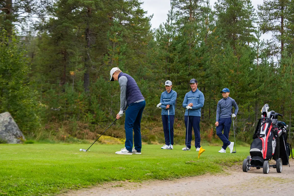 Juniorer hos Trysil Golf